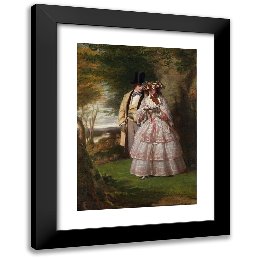 William Powell Frith 14x18 Black Modern Framed Museum Art Print Titled ...