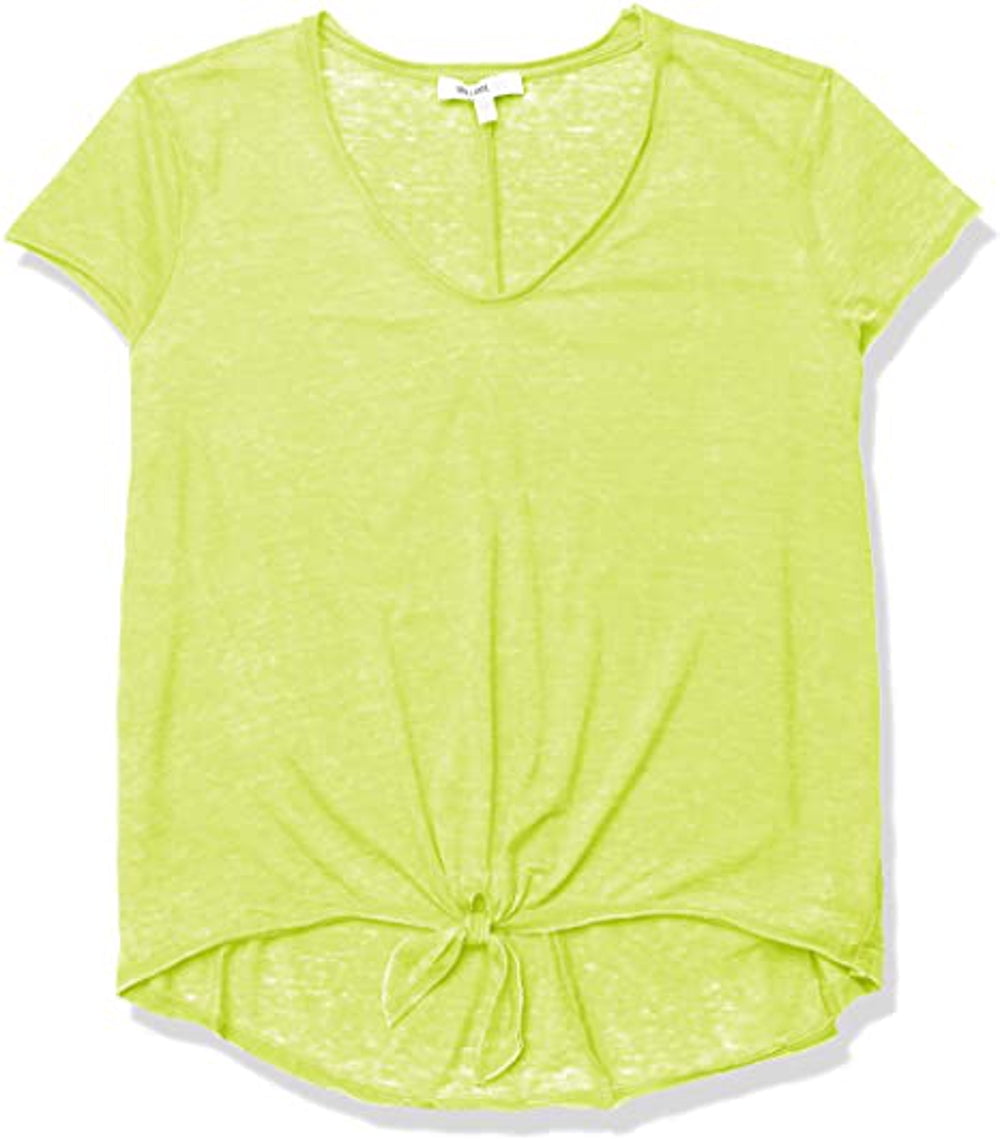 William Rast Astrid Tie Front T Shirt Juniors - Walmart.com