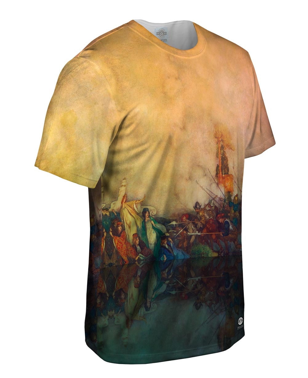 William Russell Flint - Princess Ida 1909 Mens T-Shirt All Over Print ...