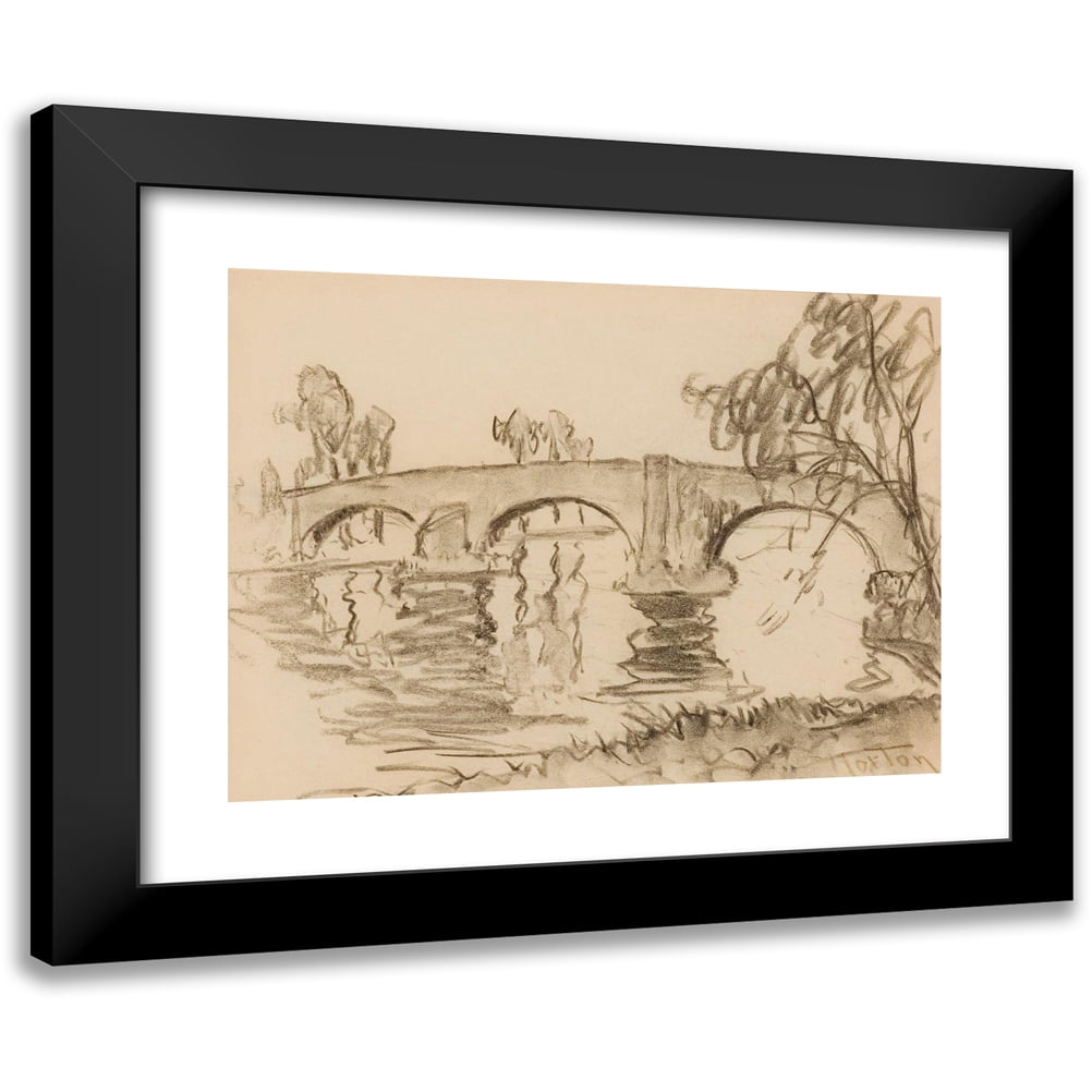 William Samuel Horton 18x14 Black Modern Framed Museum Art Print Titled ...