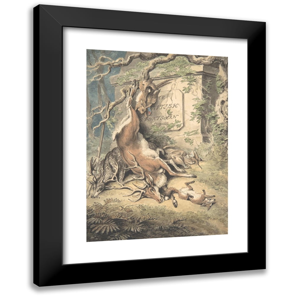 William-Samuel Howitt 11x14 Black Modern Framed Museum Art Print Titled - Design for the ...