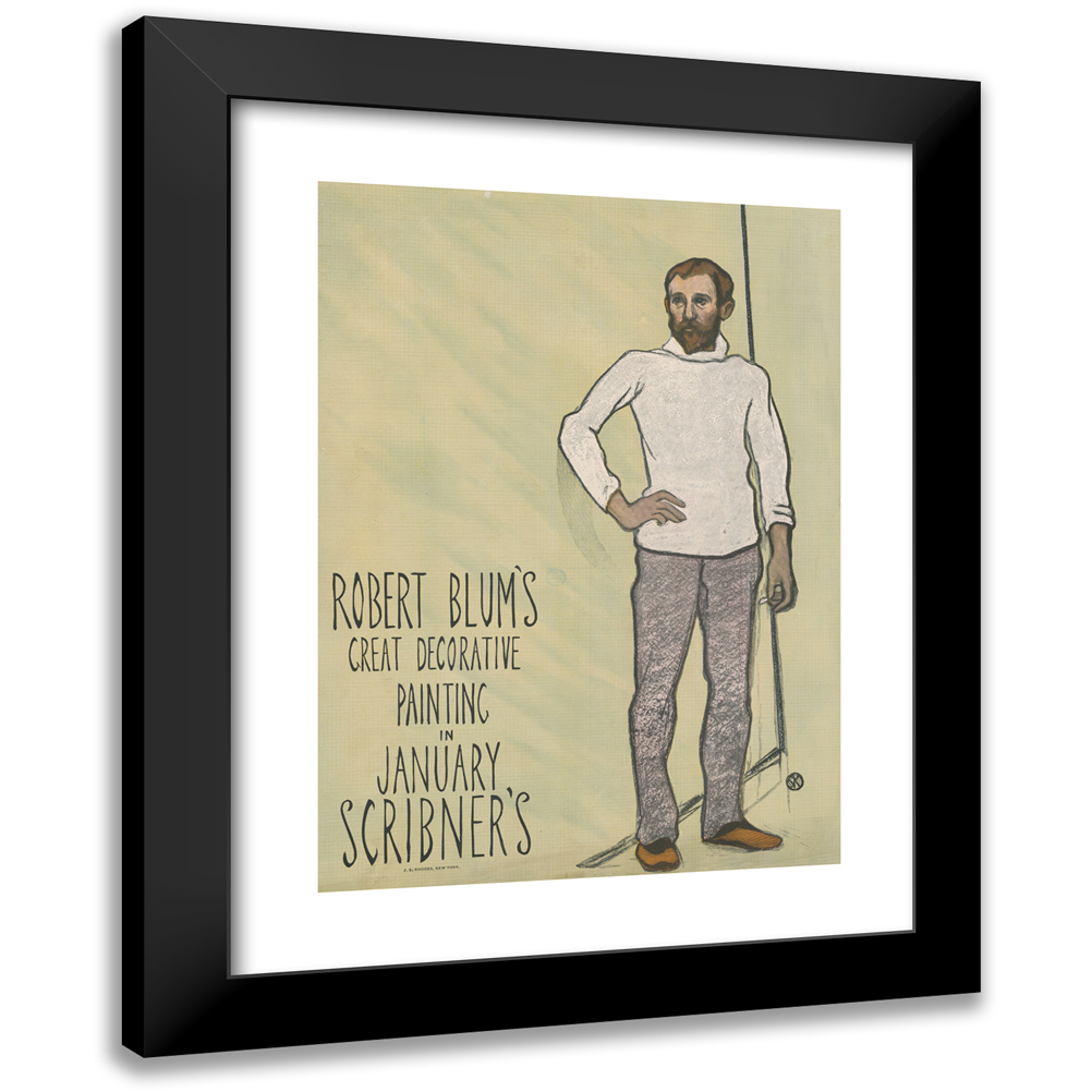 William Sergeant Kendall 11x14 Black Modern Framed Museum Art Print ...