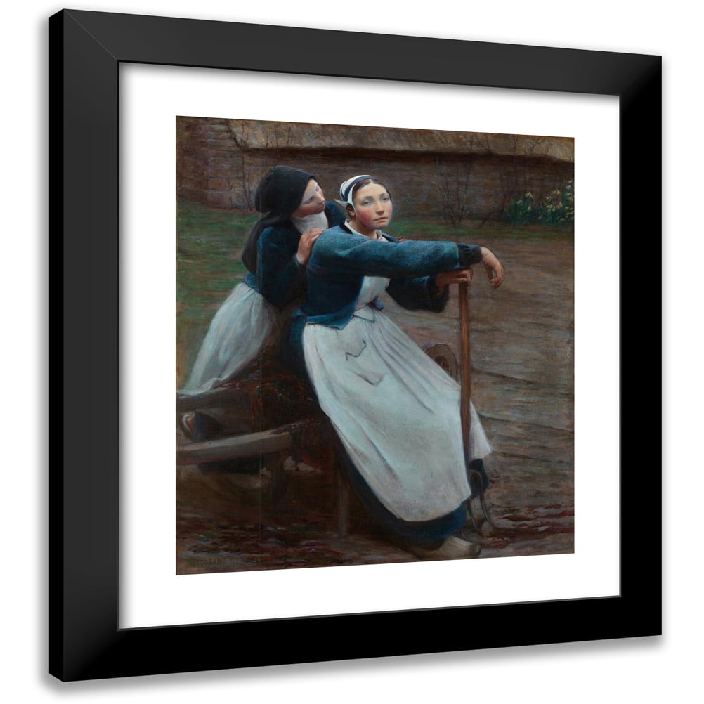 William Sergeant Kendall 12x14 Black Modern Framed Museum Art Print ...