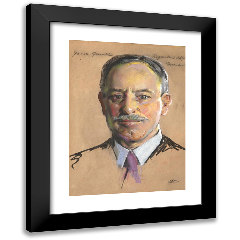 William Sergeant Kendall 14x18 Black Modern Framed Museum Art Print ...