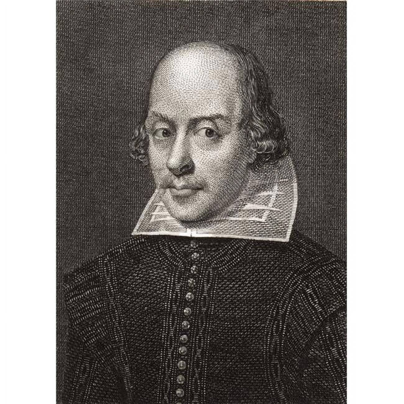 William Shakespeare 1564-1616. English Playwright. Engraved by Cosmo ...