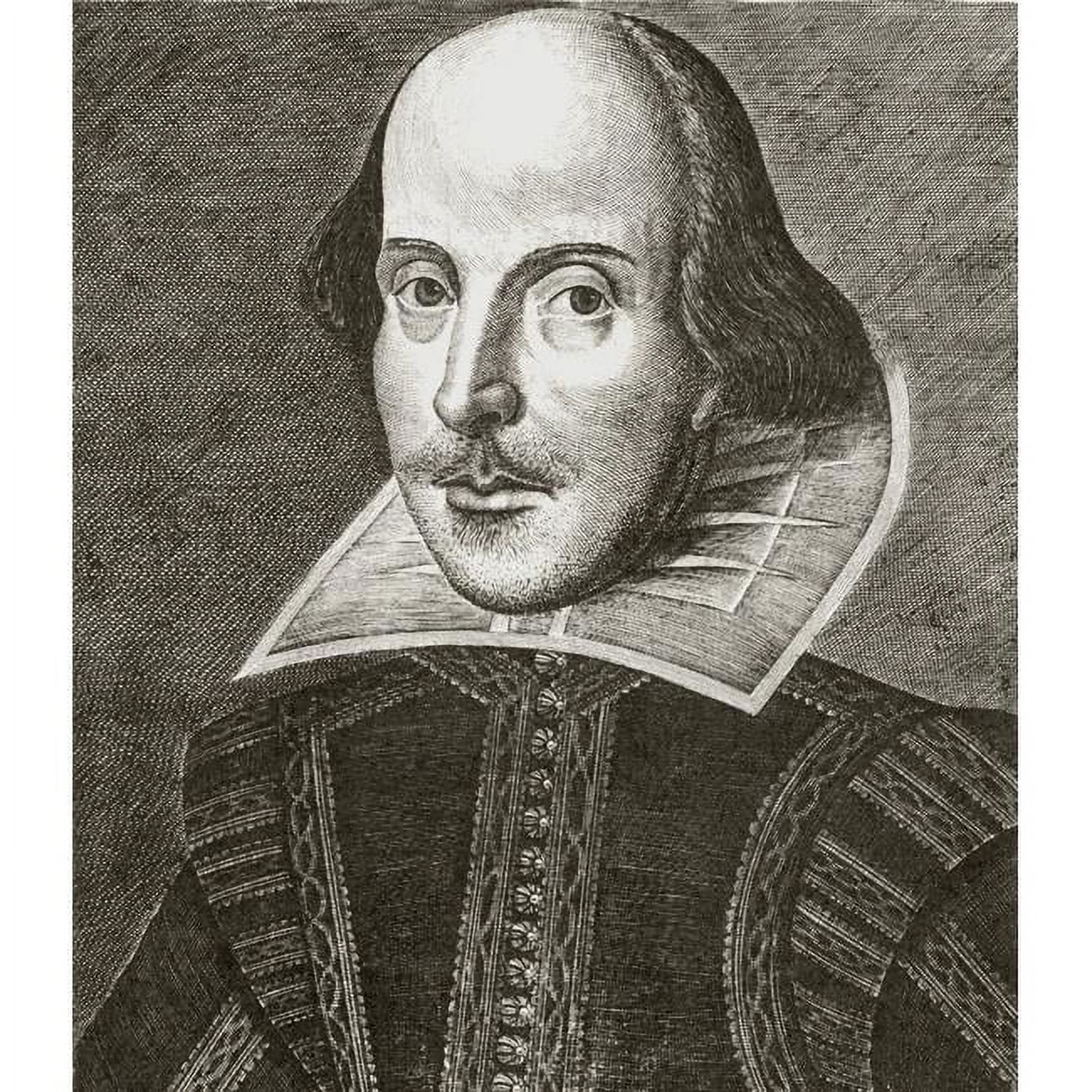 William Shakespeare 1564 - 1616 English Playwright & Poet. 19th Century ...