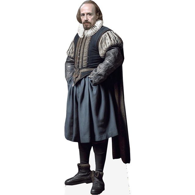 William Shakespeare (Ruff Collar) Lifesize Cardboard Cutout Standee ...