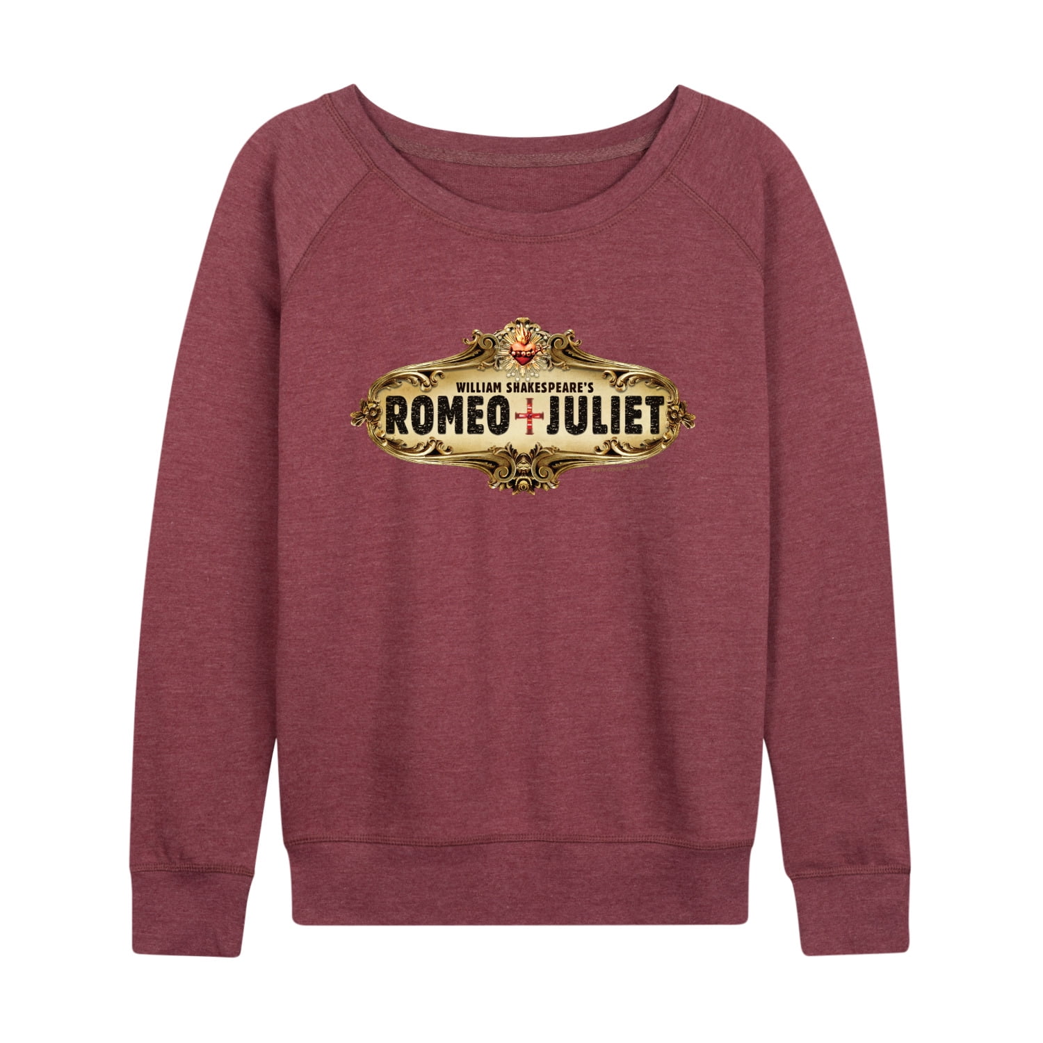 William Shakespeare’s Romeo + Juliet - Gold Logo - Women's French Terry ...