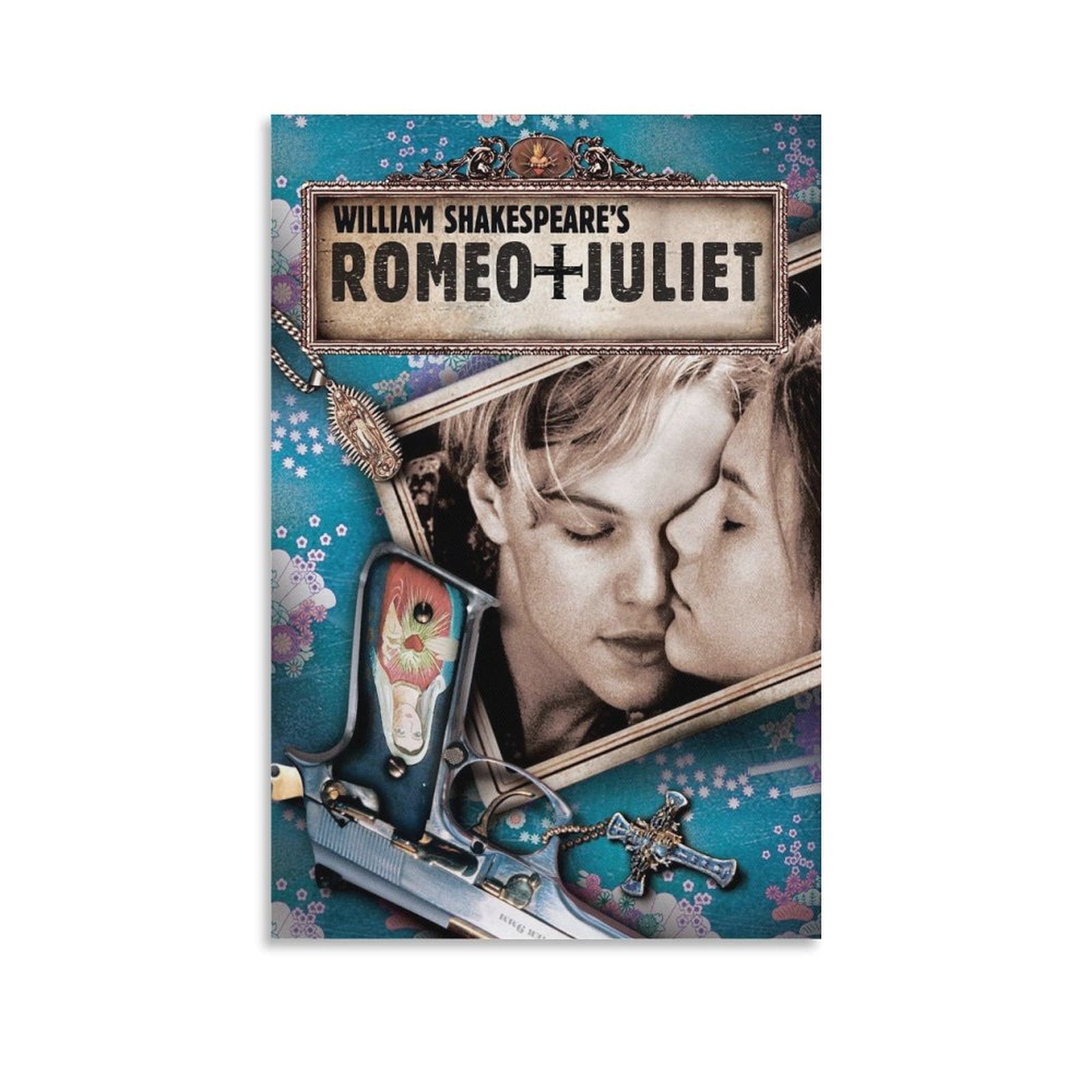 William Shakespeare's Romeo & Juliet Movie Poster Canvas Wall Art ...