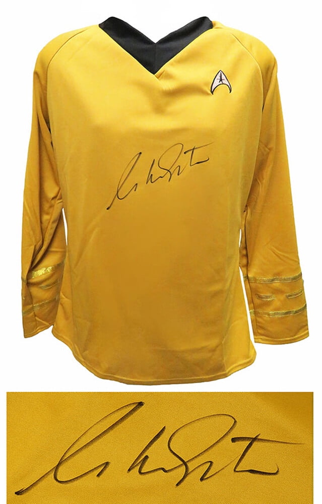 William Shatner Signed Star Trek Captain Kirk Uniform Costume Shirt ...