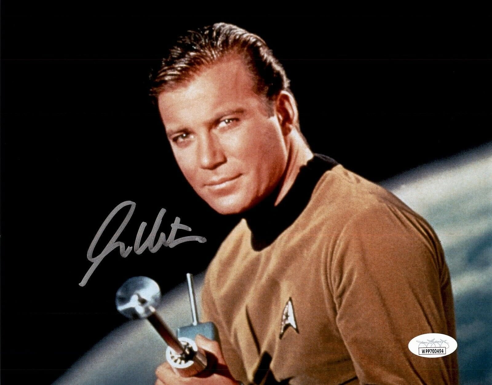 William Shatner Star Trek Signed Autographed 8x10 Photo JSA ...