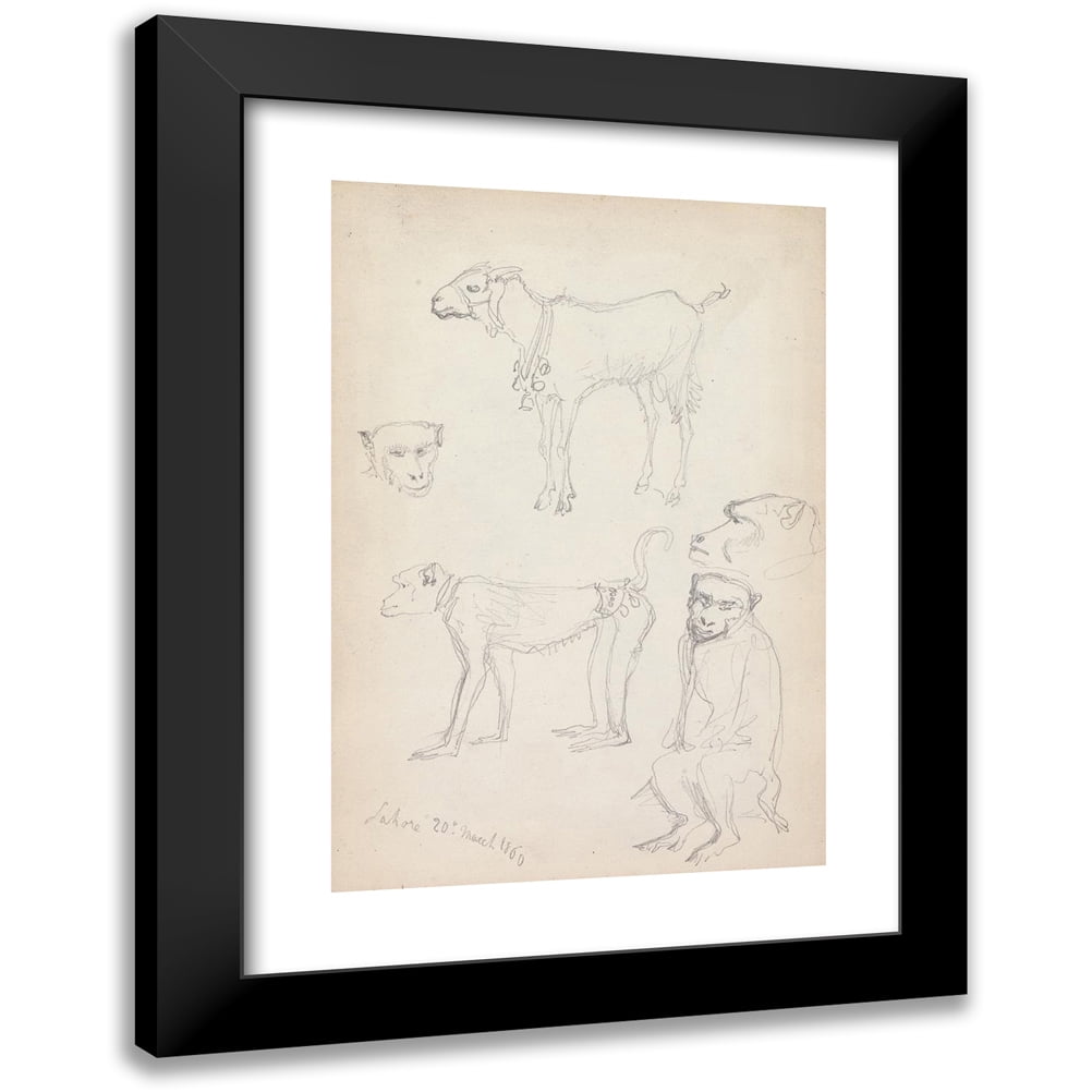 William Simpson 11x14 Black Modern Framed Museum Art Print Titled ...