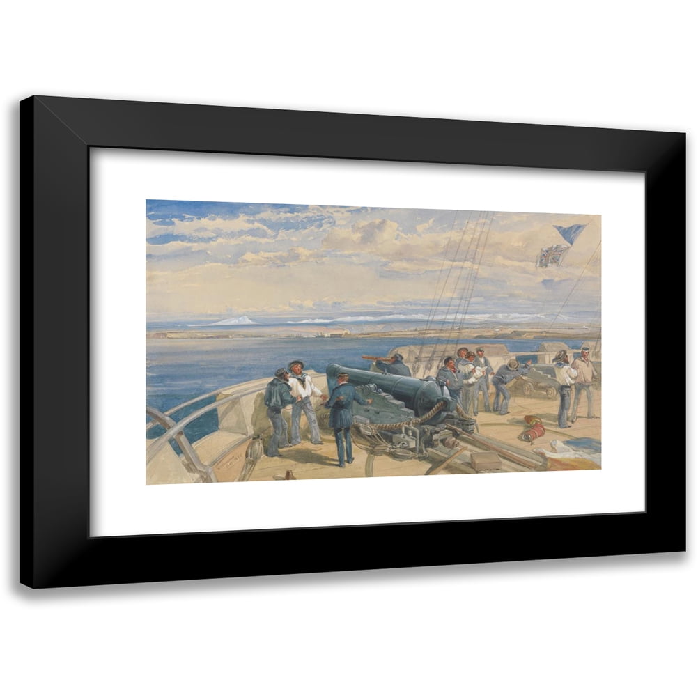 William Simpson 14x11 Black Modern Framed Museum Art Print Titled ...