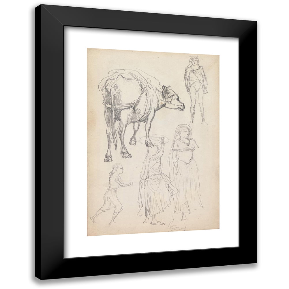 William Simpson 14x18 Black Modern Framed Museum Art Print Titled ...