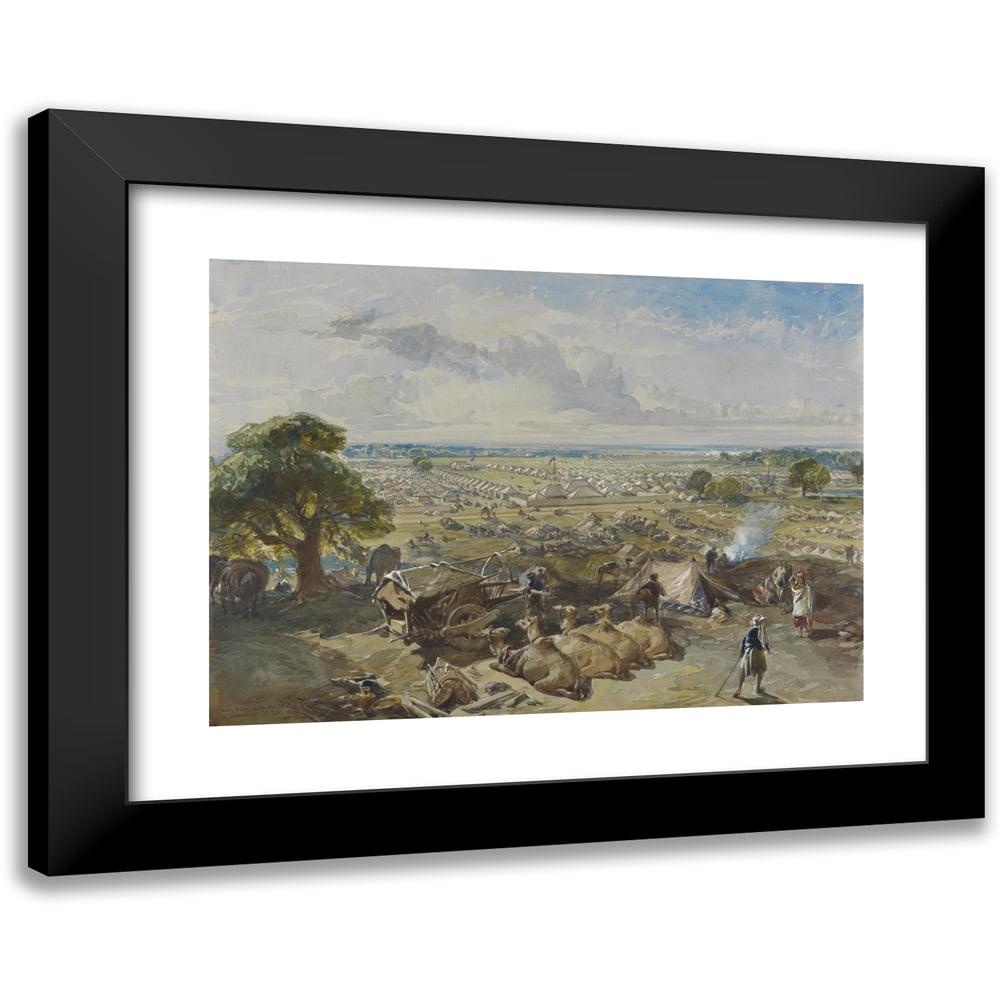 William Simpson 18x14 Black Modern Framed Museum Art Print Titled - The ...