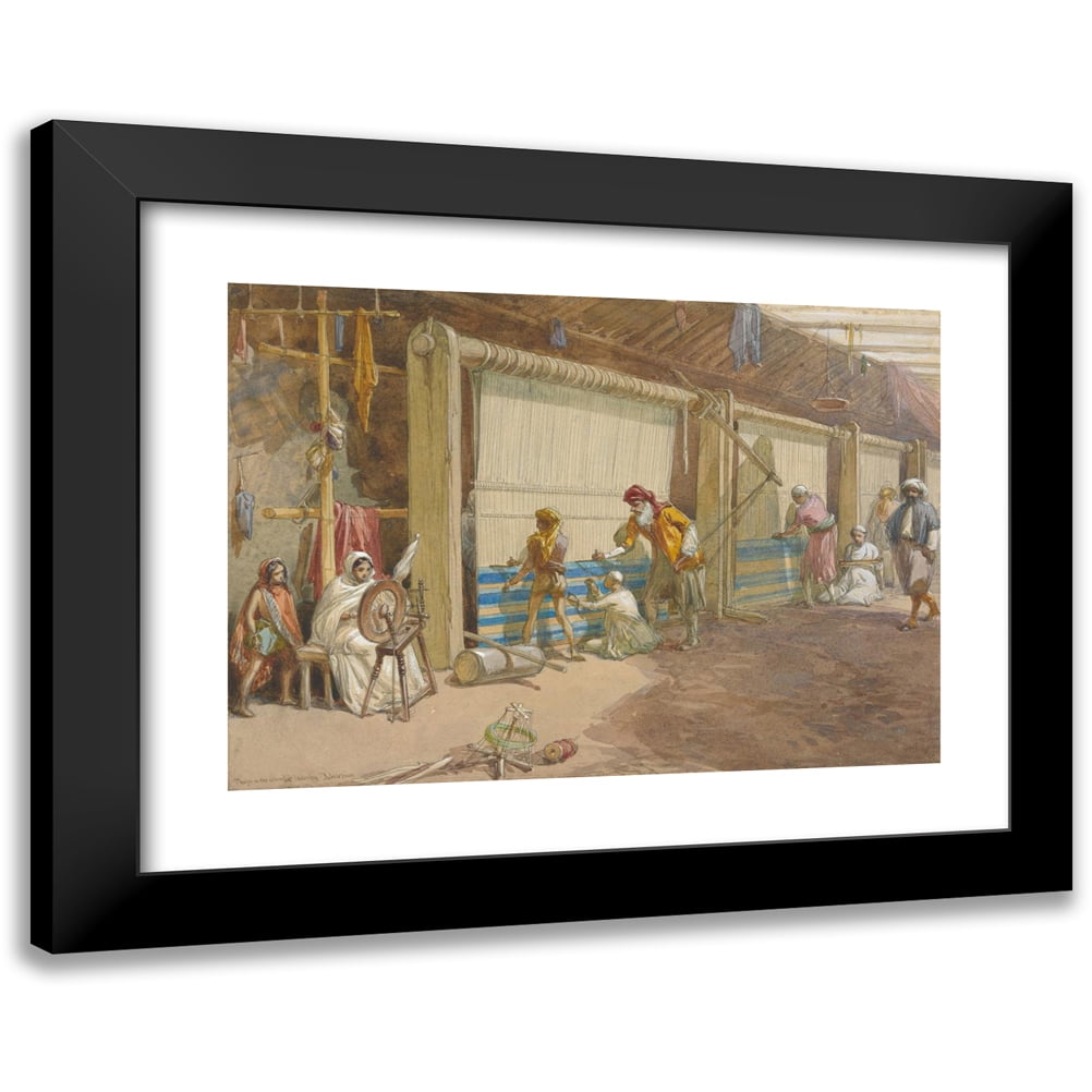 William Simpson 24x18 Black Modern Framed Museum Art Print Titled ...