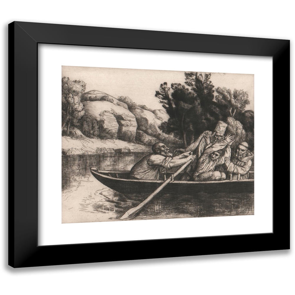 William Strang 17x15 Black Modern Framed Museum Art Print Titled - The ...