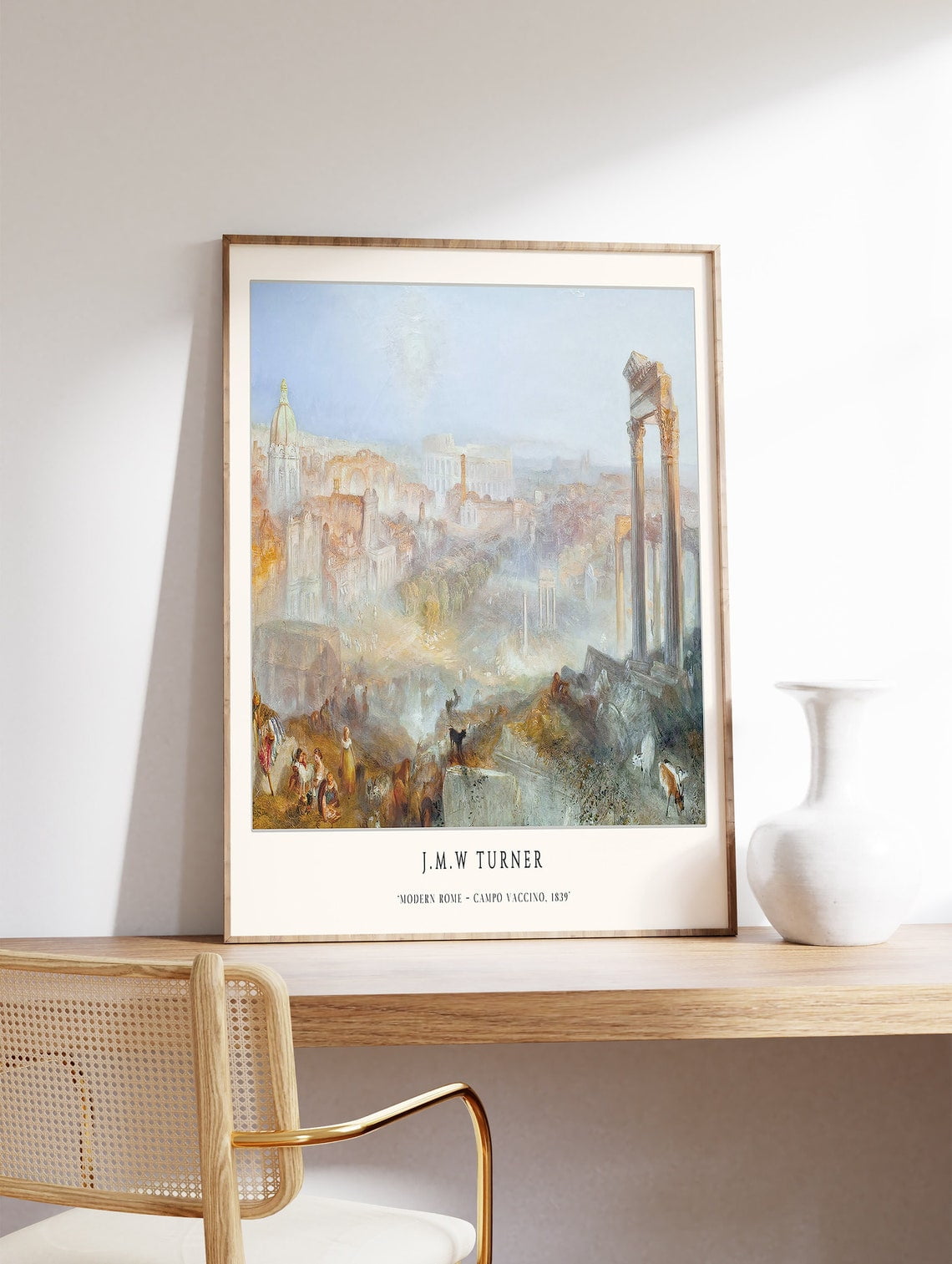William Turner Exhibition Art Print, J. M. W. Turner Poster, Modern ...