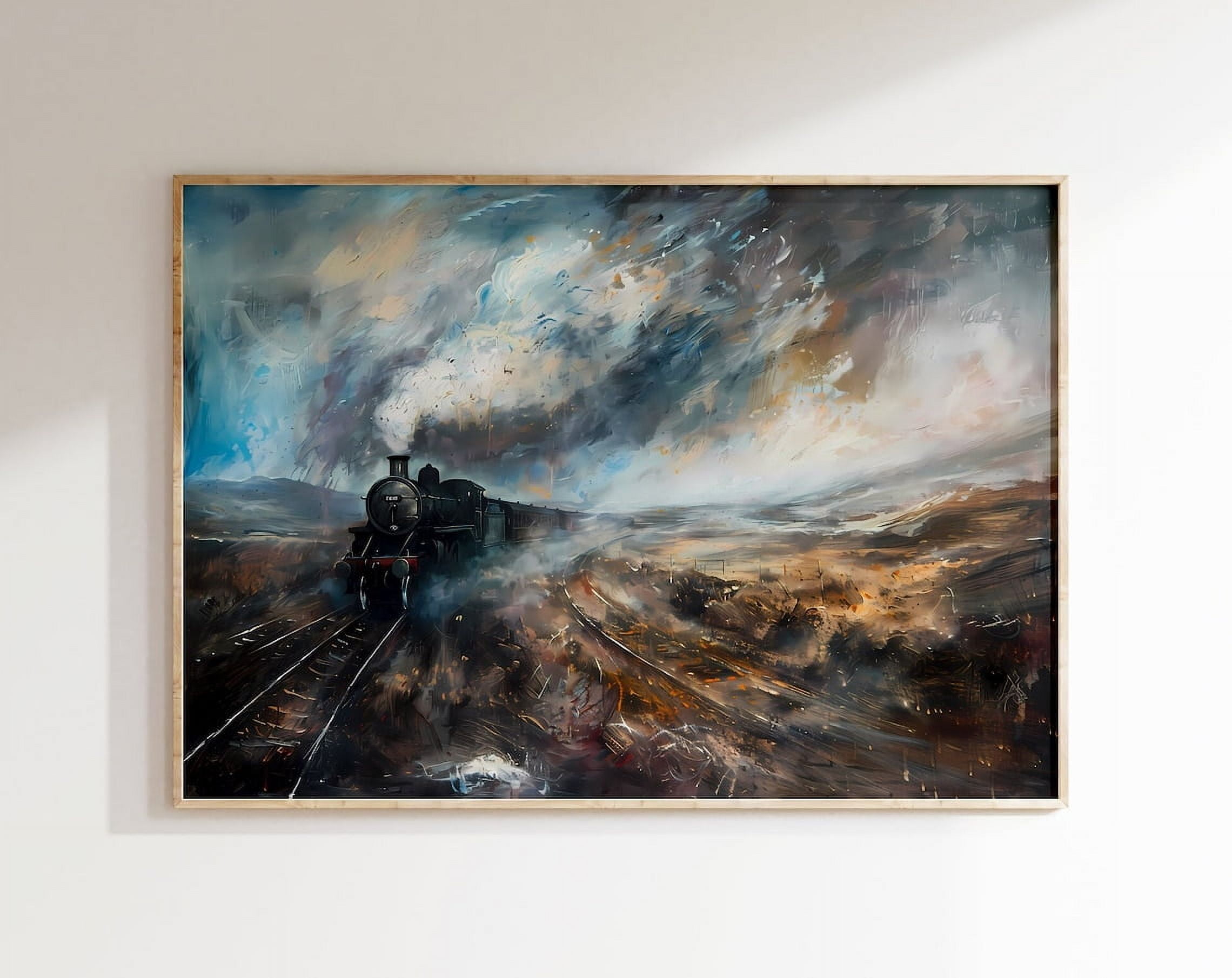 William Turner Poster - Train - Beautiful Landscapes As Turner Print, J ...