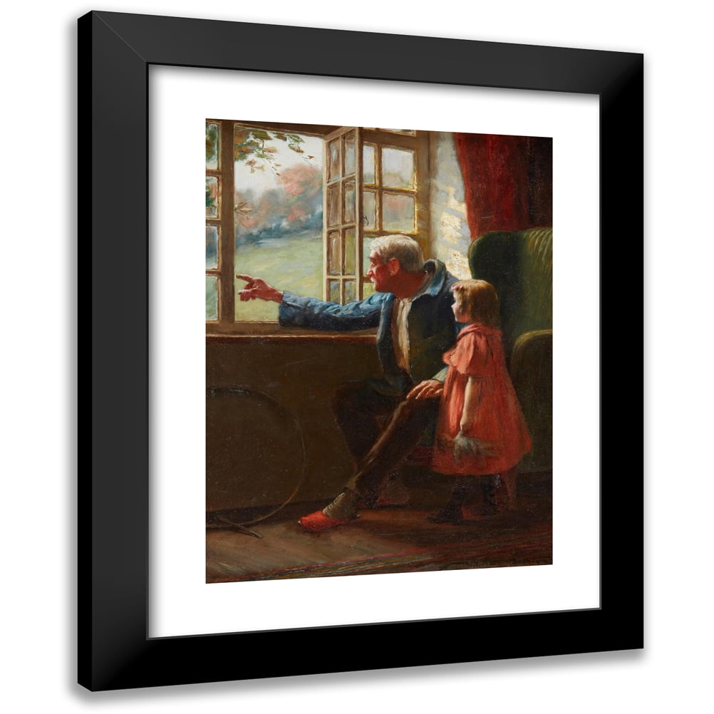 William Verplanck Birney 19x24 Black Modern Framed Museum Art Print ...