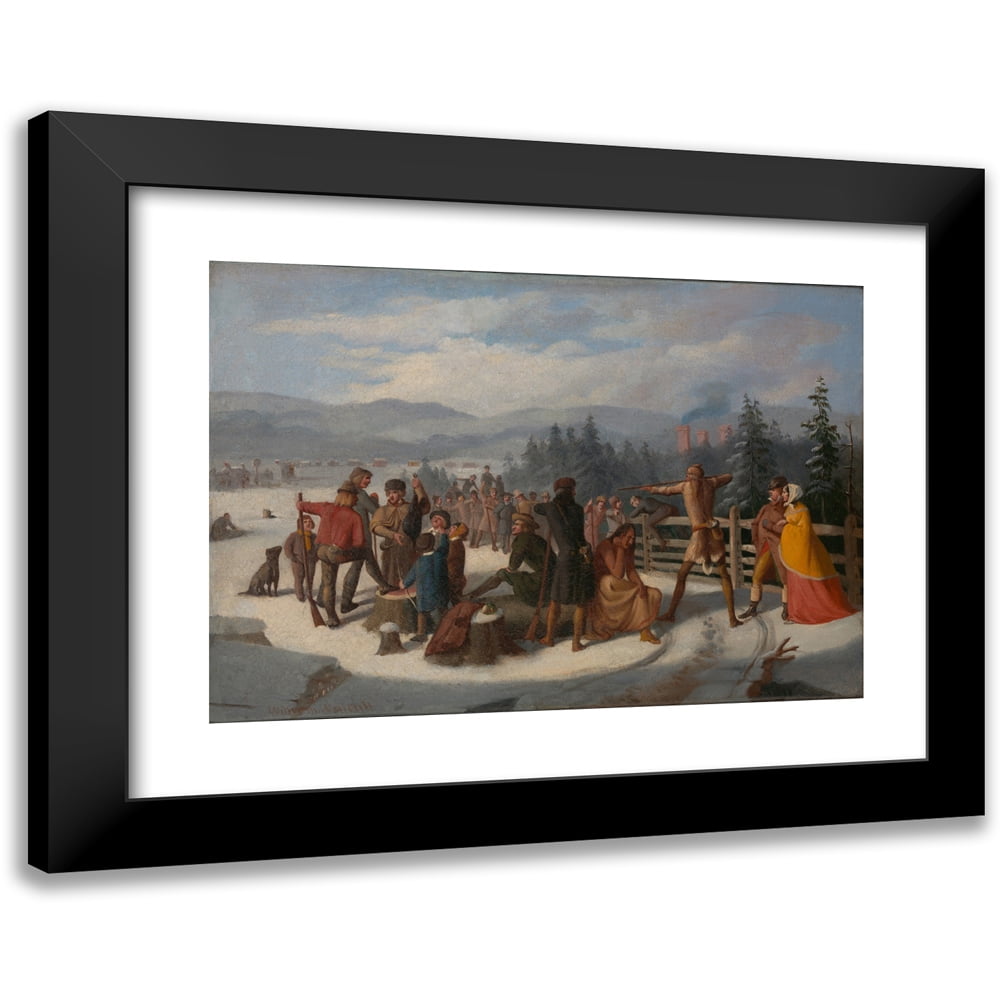 William Walcutt 14x11 Black Modern Framed Museum Art Print Titled ...