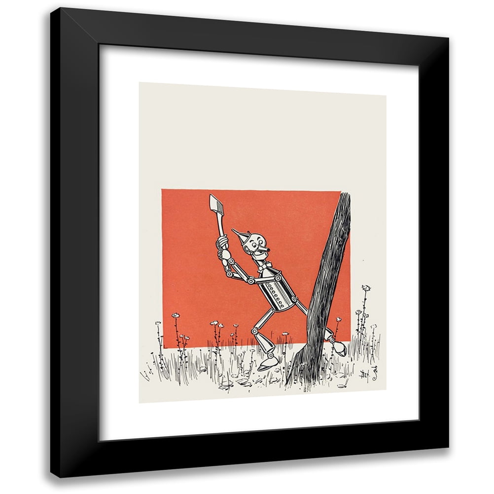 William Wallace Denslow 15x18 Black Modern Framed Museum Art Print ...