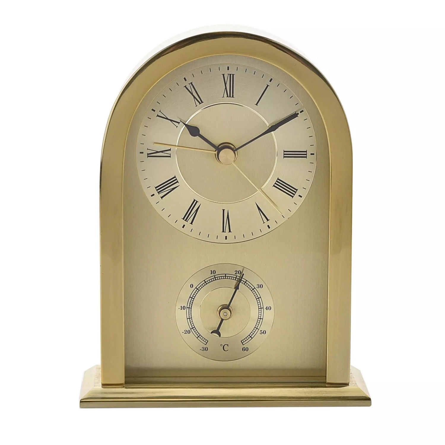 William Widdop Aluminum Arch Mantel Clock - Walmart.com