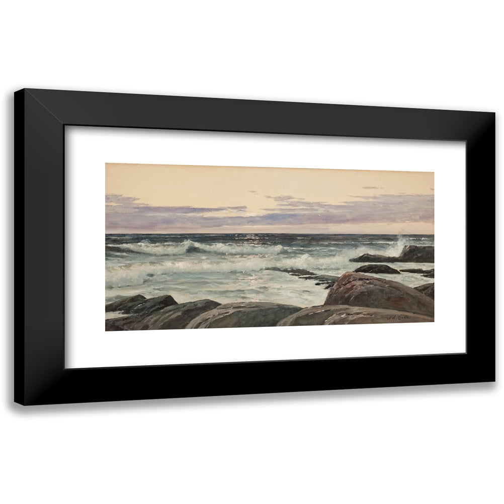 William Wilson Cowell 18x11 Black Modern Framed Museum Art Print Titled ...