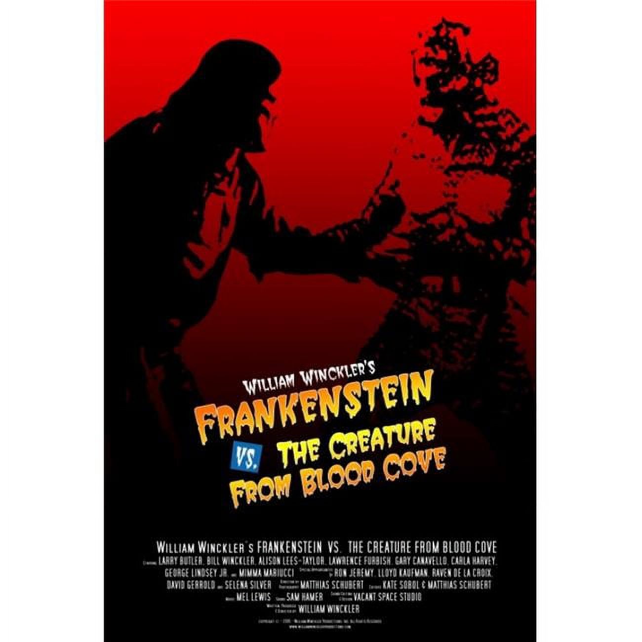 William Winckler's Frankenstein vs. the Creature from Blood Cove Movie ...