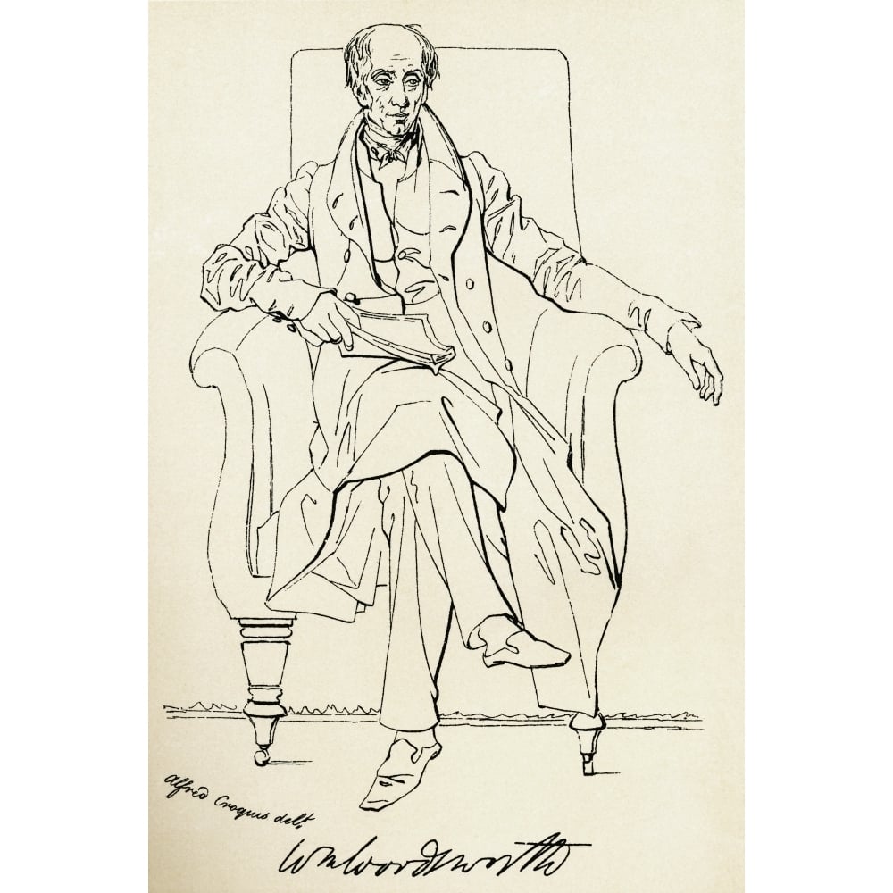 William Wordsworth 1770 Poster Print - Walmart.com