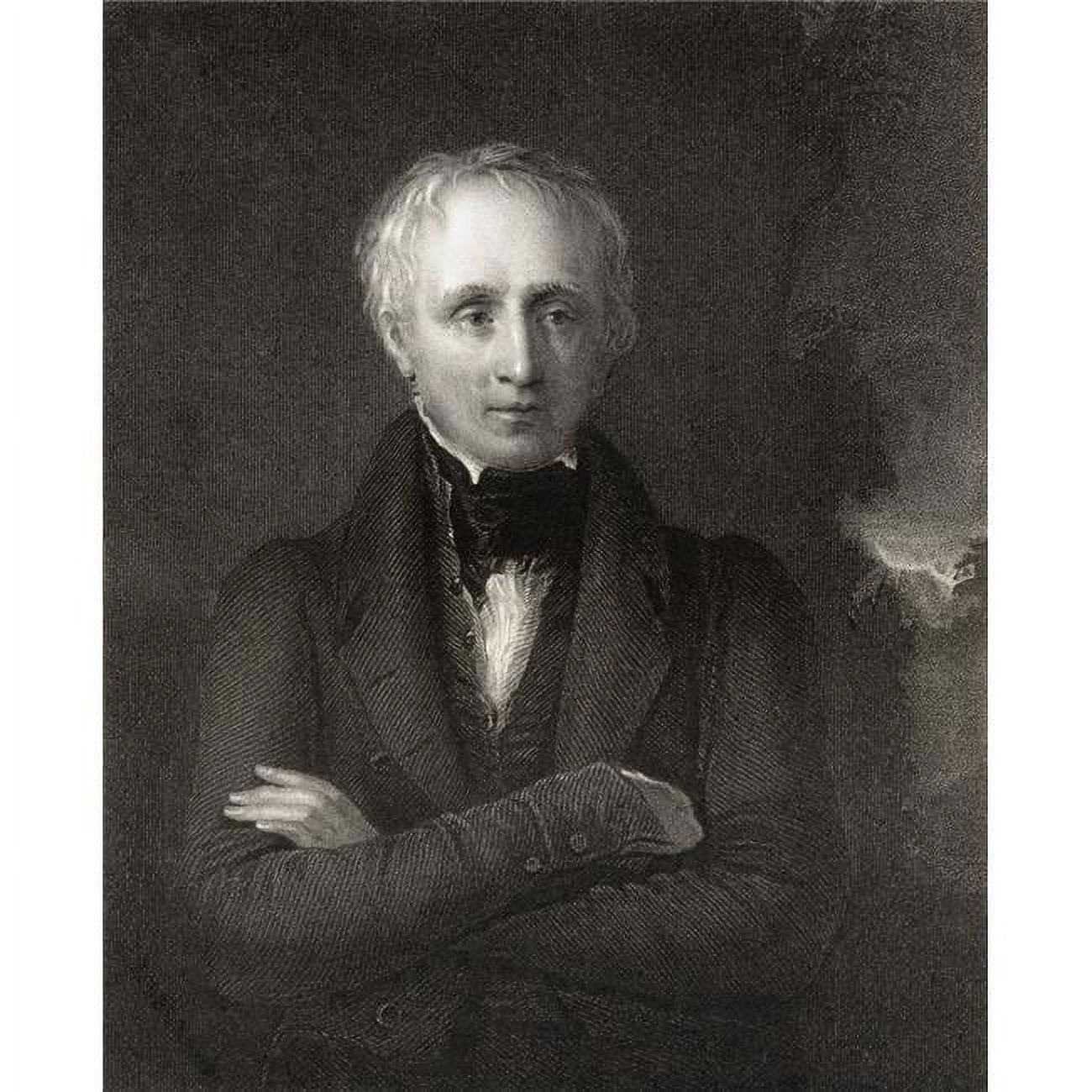 William Wordsworth 1770 to 1850 English Poet Engraved by J Cochran ...