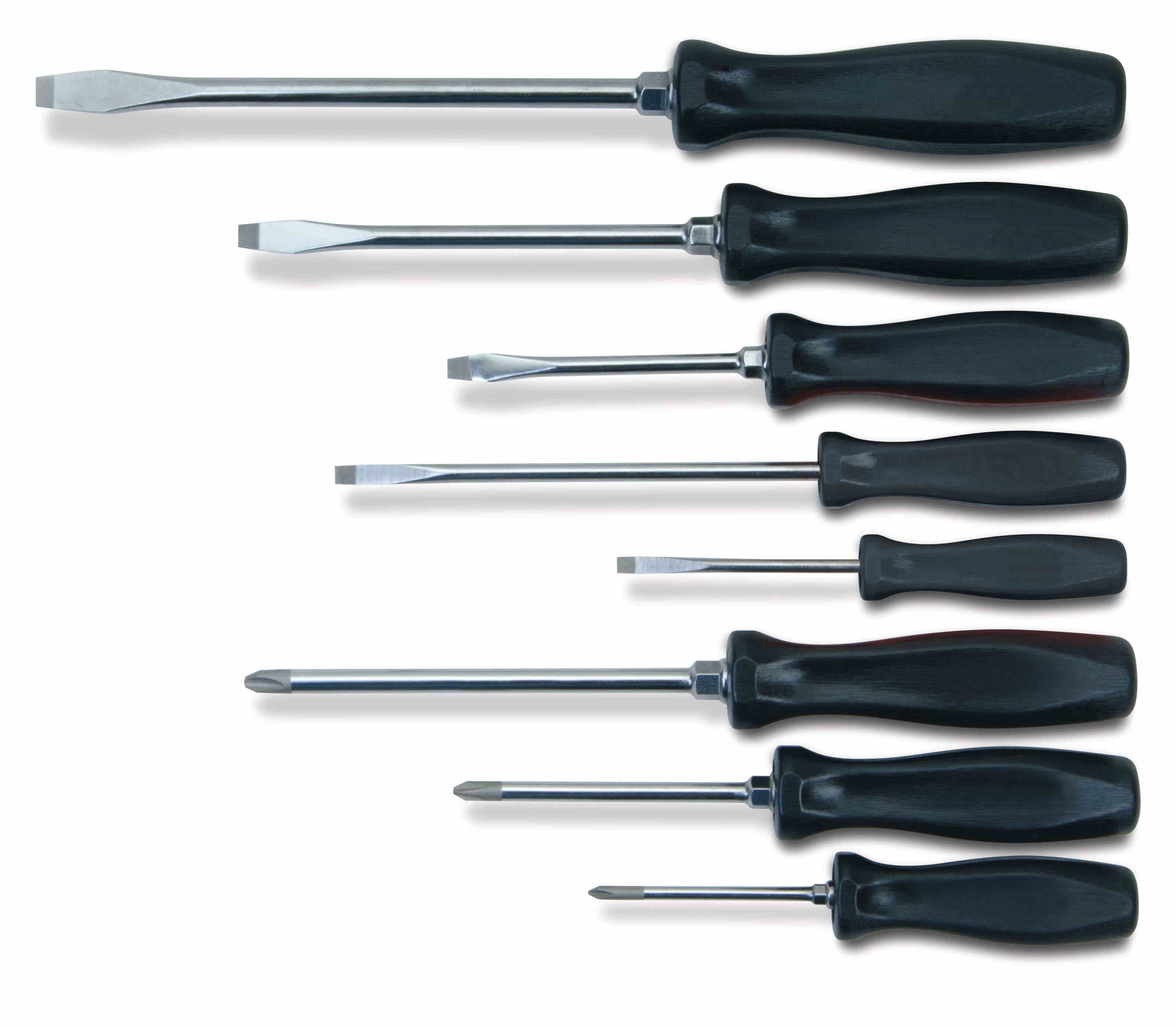 Williams 8-Piece Premium Mixed Screwdriver Set by JH Williams Company ...