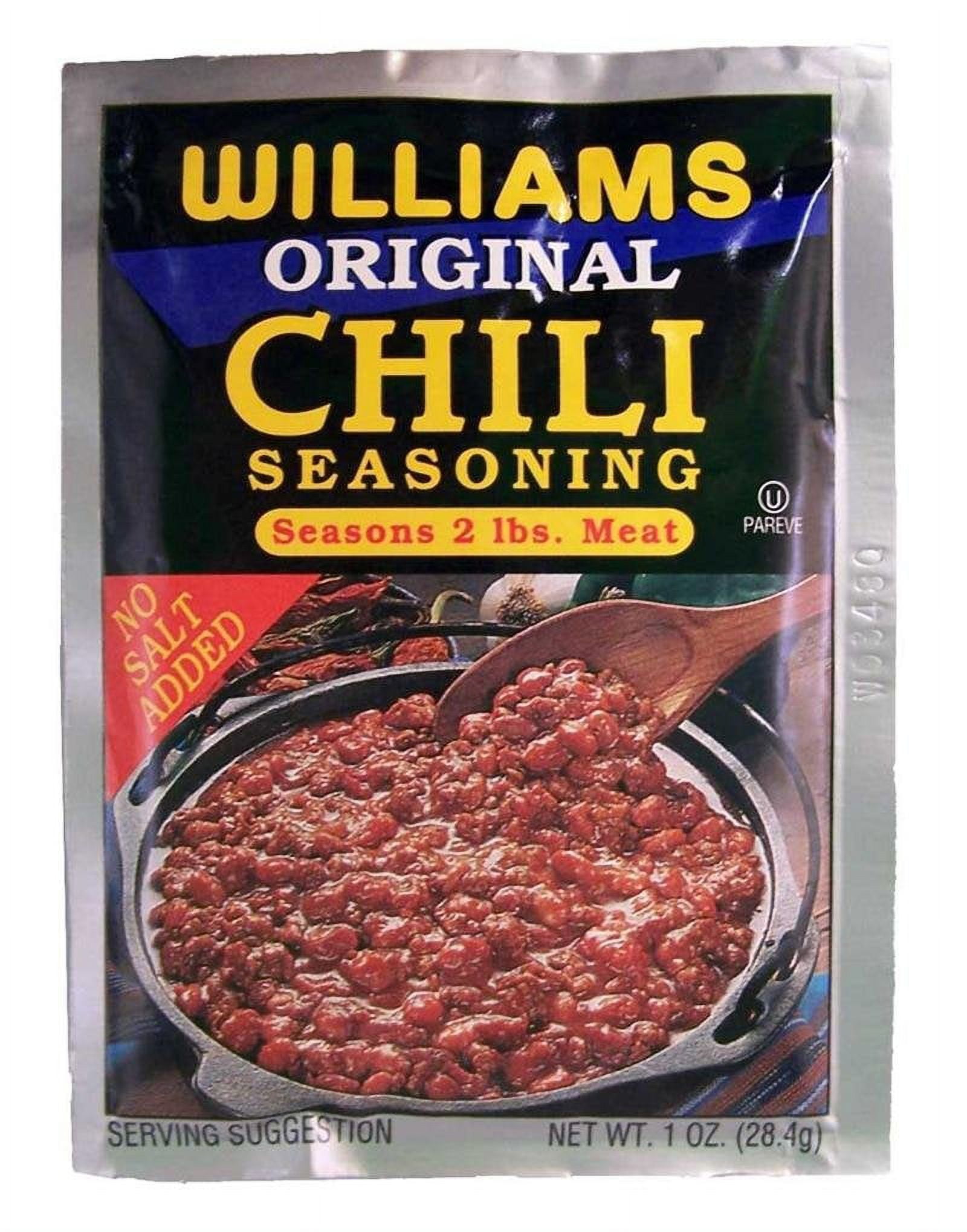 Williams Chili Seasoning Mix, YYF14 1-ounce (Pack of 2) - Walmart.com