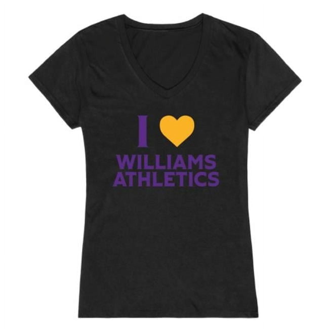 Williams College The Purple Cows I Love Women T-Shirt, Black - Large ...