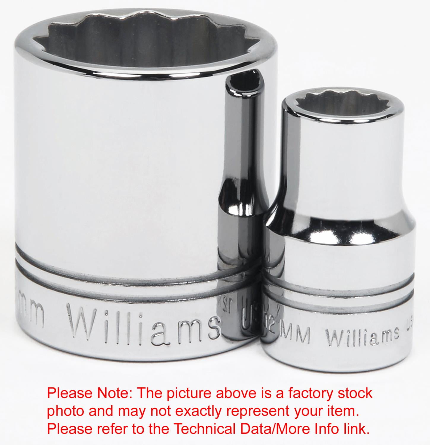 Williams Deep Impact Socket,1/2"D,6Pt,36mm 32736 - Walmart.com