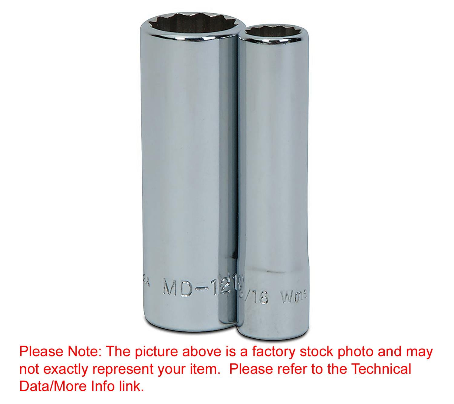 3/8" Drive Impact Socket Black Industrial, 3/8" D,6Pt,11mm JHW2M-611 ...