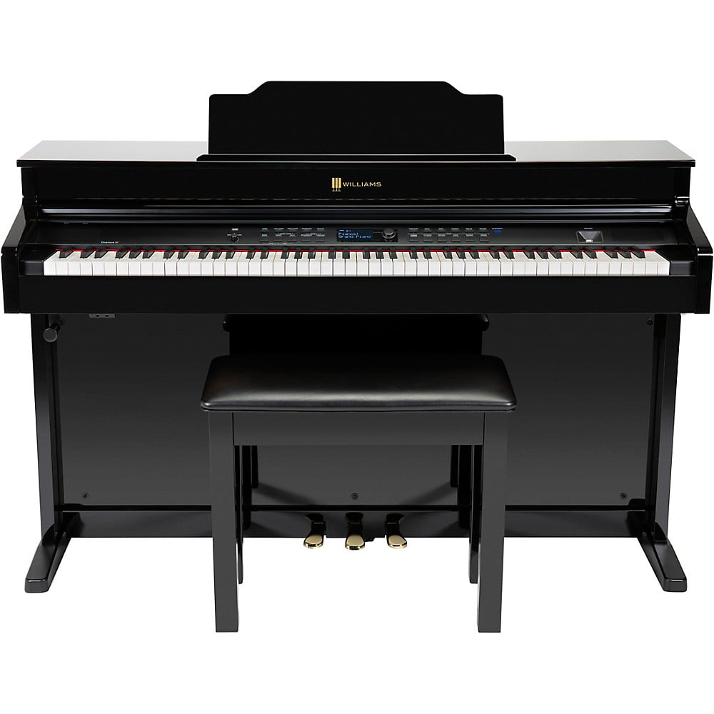 Williams Overture III Professional Upright Keyboard Grand Digital Piano ...