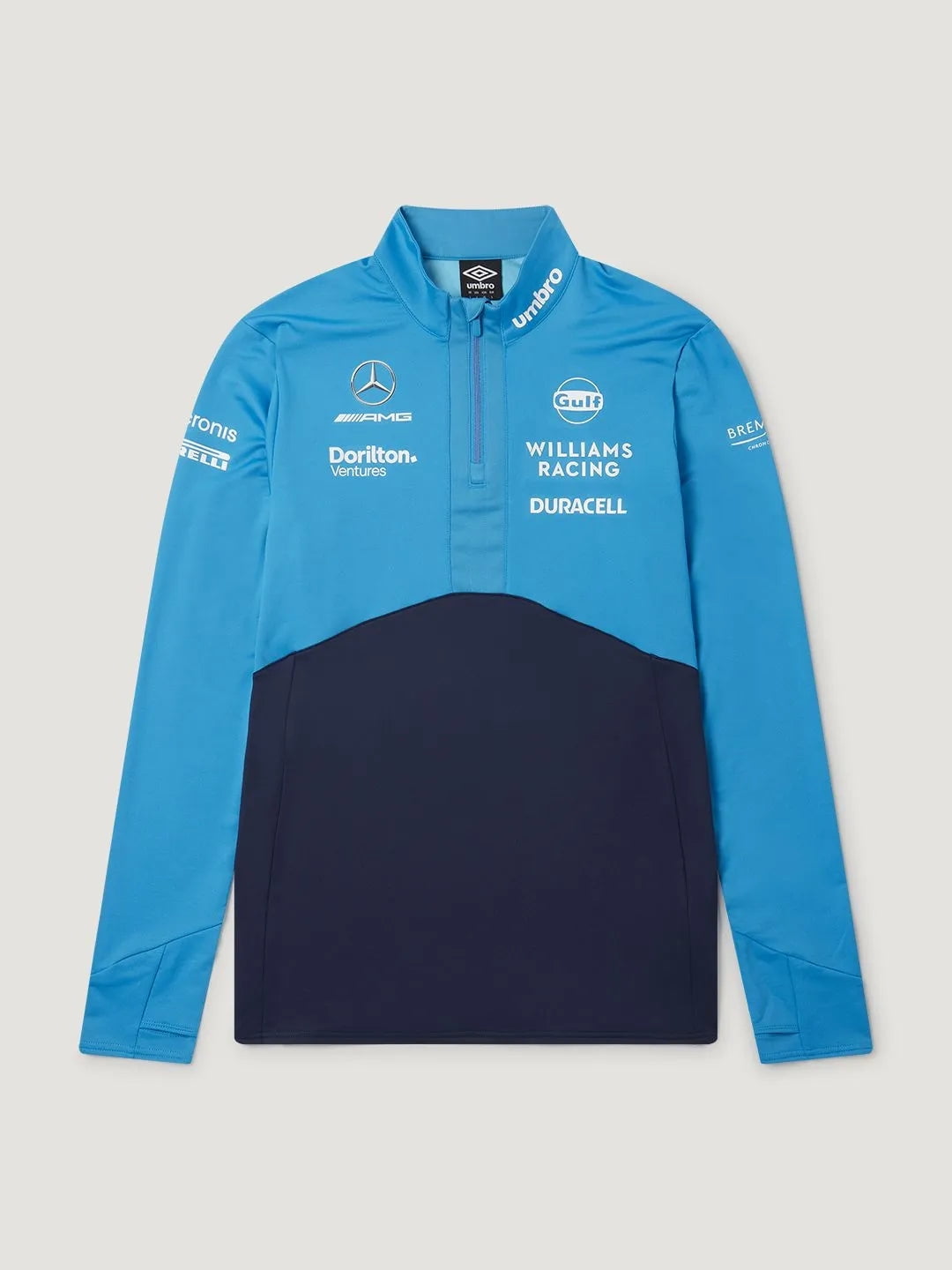 Williams Racing F1 Men's Team Mid Layer Top-Blue - Walmart.com