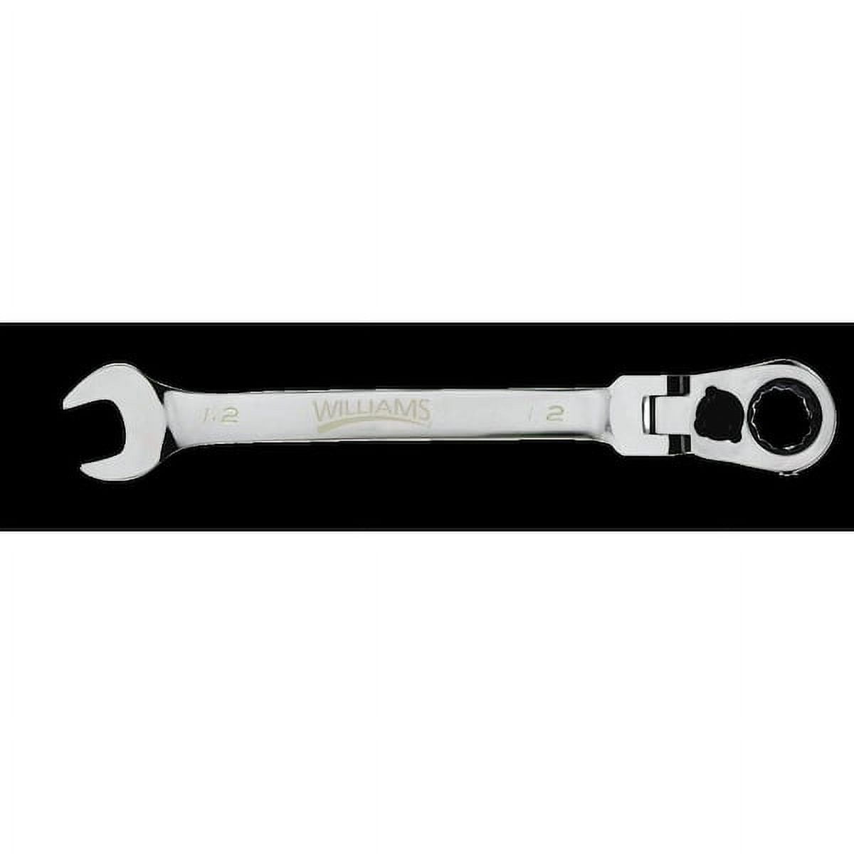 Williams Ratcheting Combo Wrench,Flex-Head,7/16" 1214RCF - Walmart.com