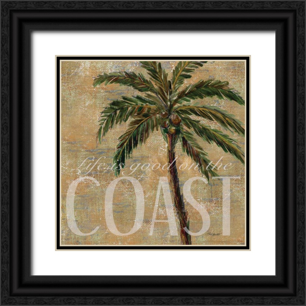 Williams, Todd 12x12 Black Ornate Wood Framed with Double Matting ...