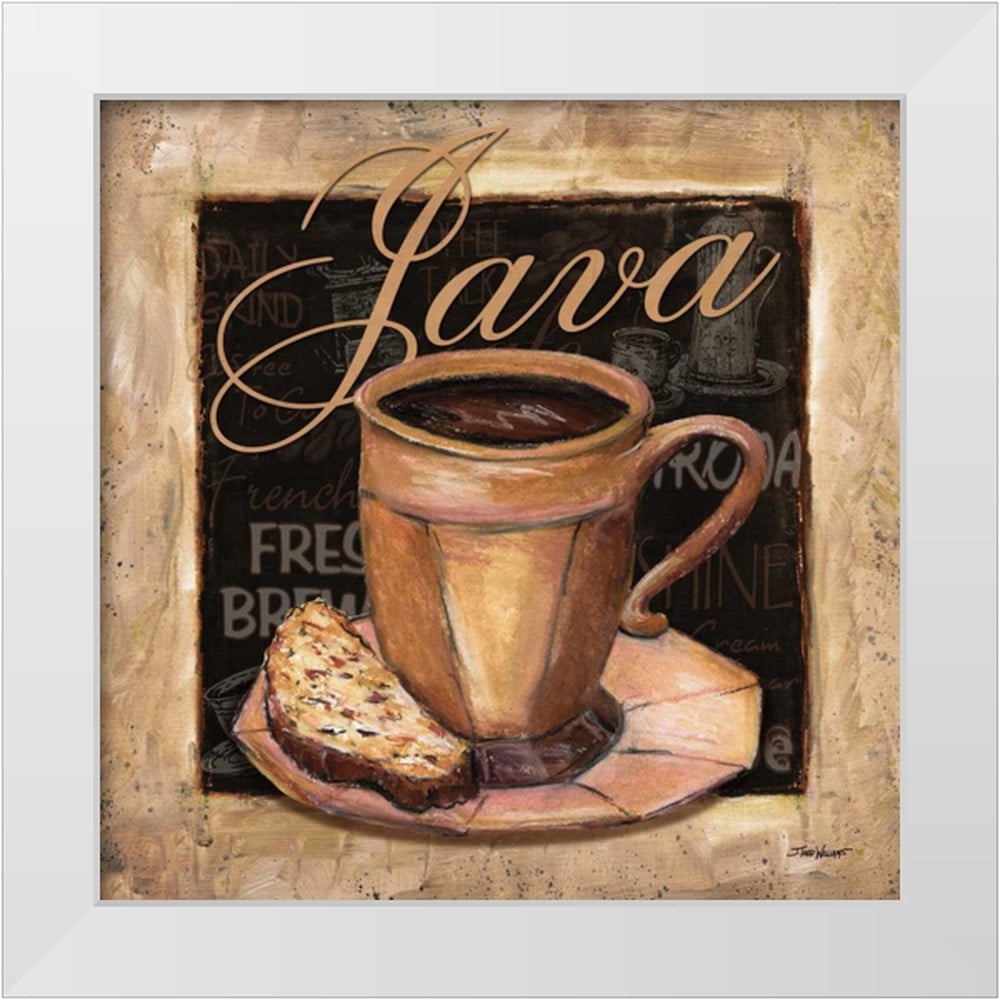 Williams, Todd 12x12 White Modern Wood Framed Museum Art Print Titled ...