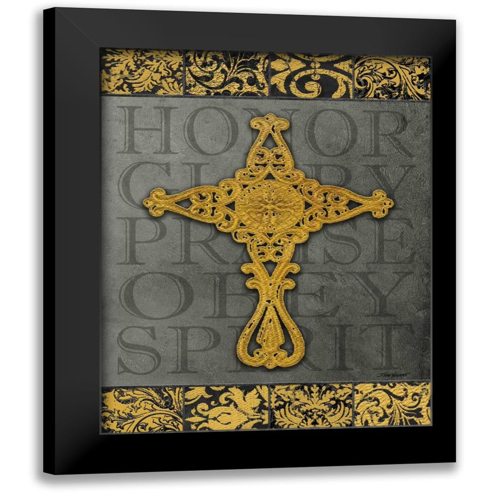 Williams, Todd 12x14 Black Modern Framed Museum Art Print Titled - Gold ...