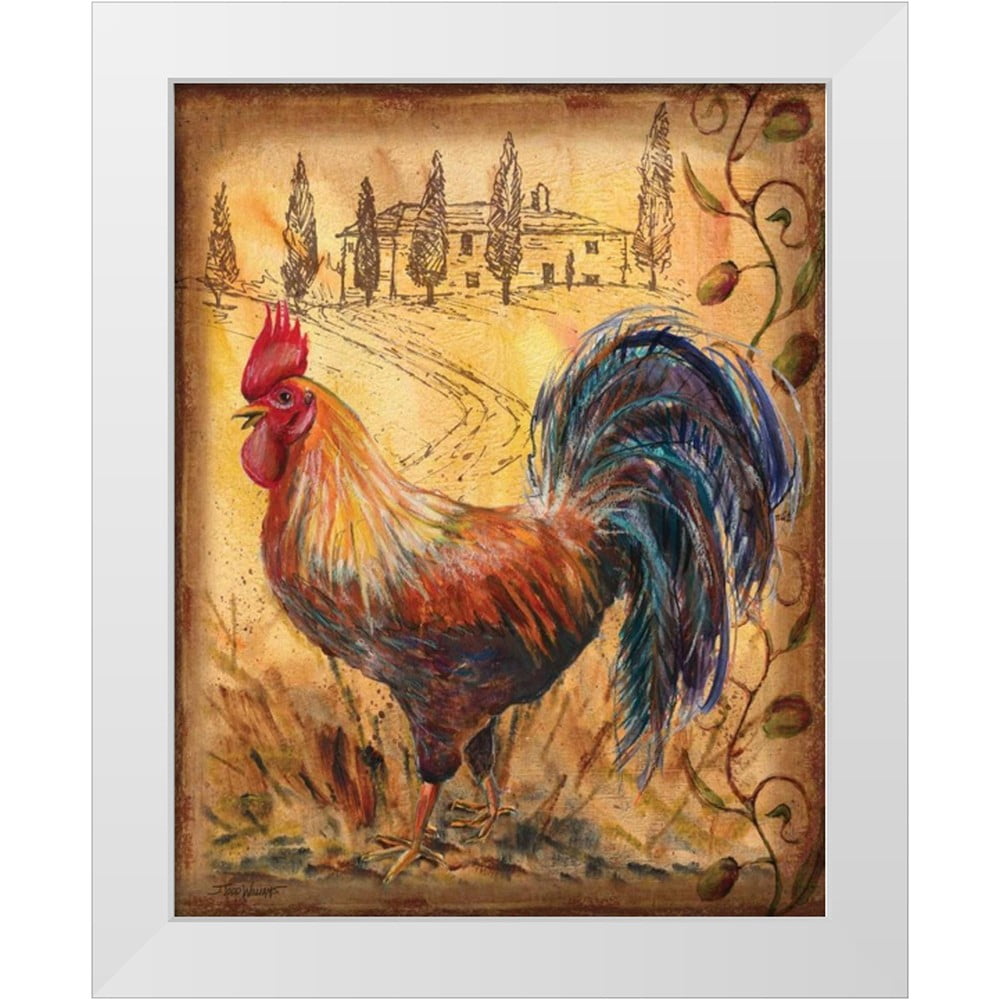 Williams, Todd 12x14 White Modern Wood Framed Museum Art Print Titled ...