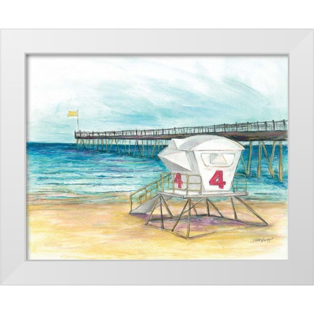 Williams, Todd 18x15 White Modern Wood Framed Museum Art Print Titled ...