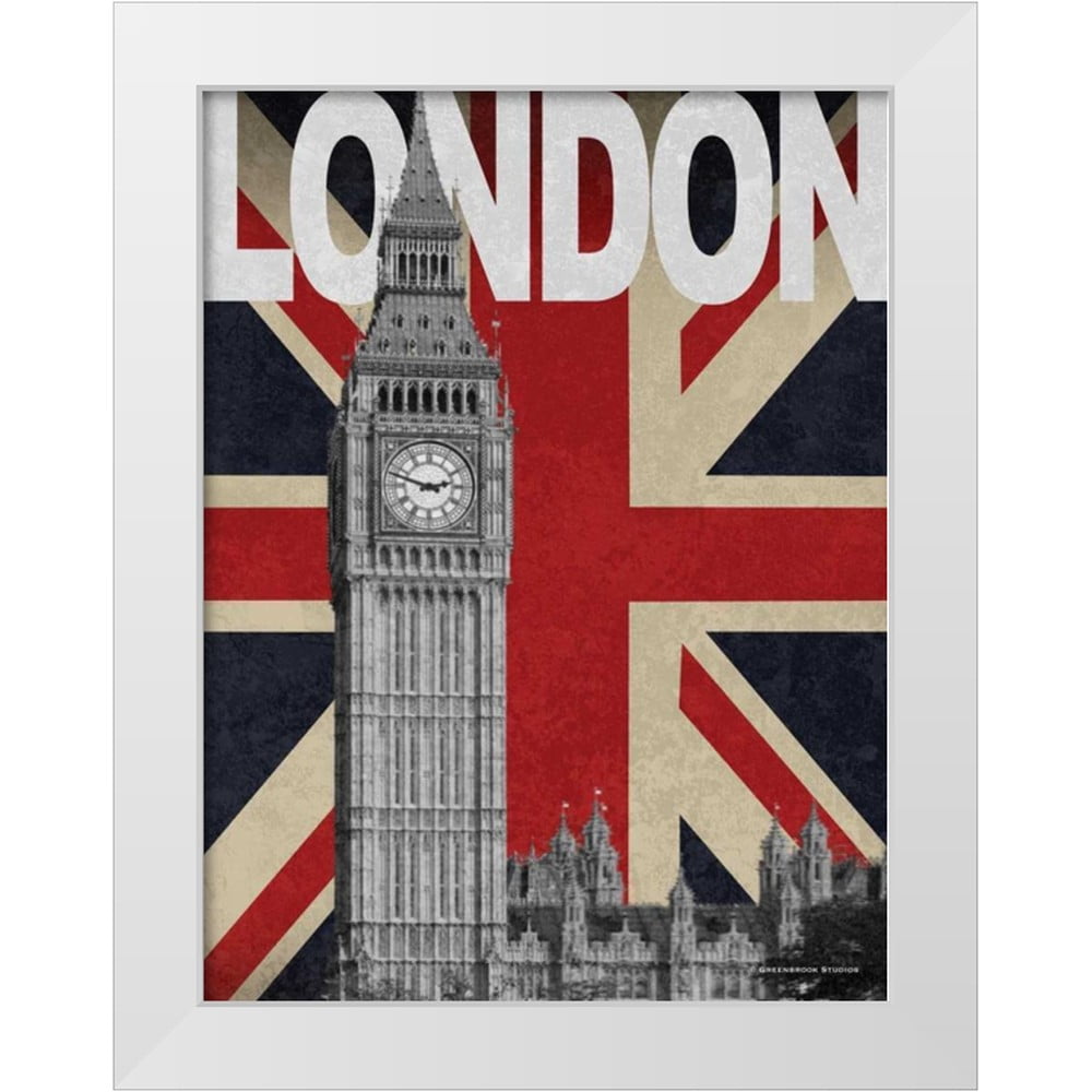 Williams, Todd 19x24 White Modern Wood Framed Museum Art Print Titled ...
