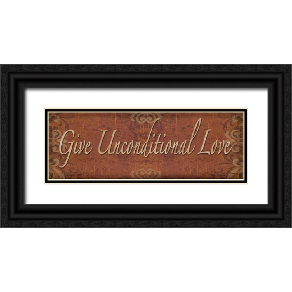 Williams, Todd 24x11 Black Ornate Wood Framed with Double Matting ...