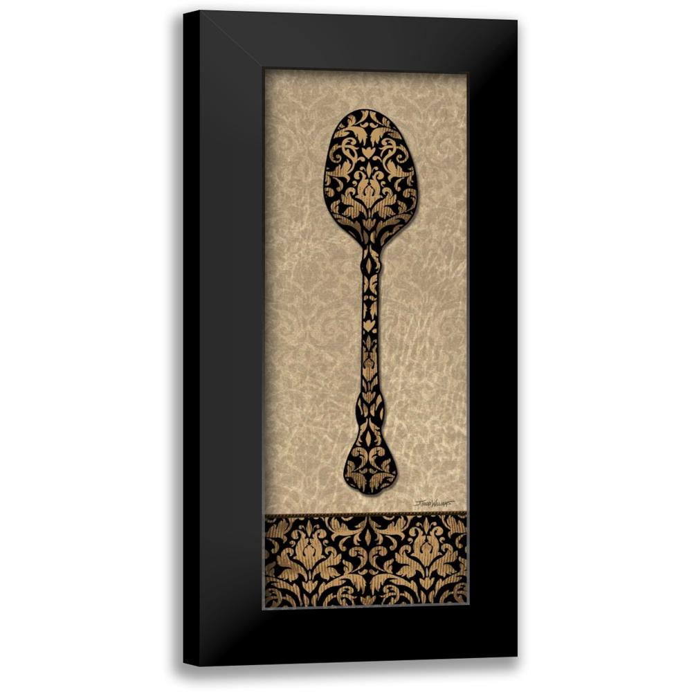 Williams, Todd 9x18 Black Modern Framed Museum Art Print Titled - Spoon ...