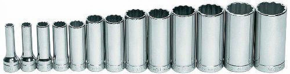 Williams WSBD-13RC 13-Piece 3/8-Inch Drive Deep 12 Point Socket Set ...