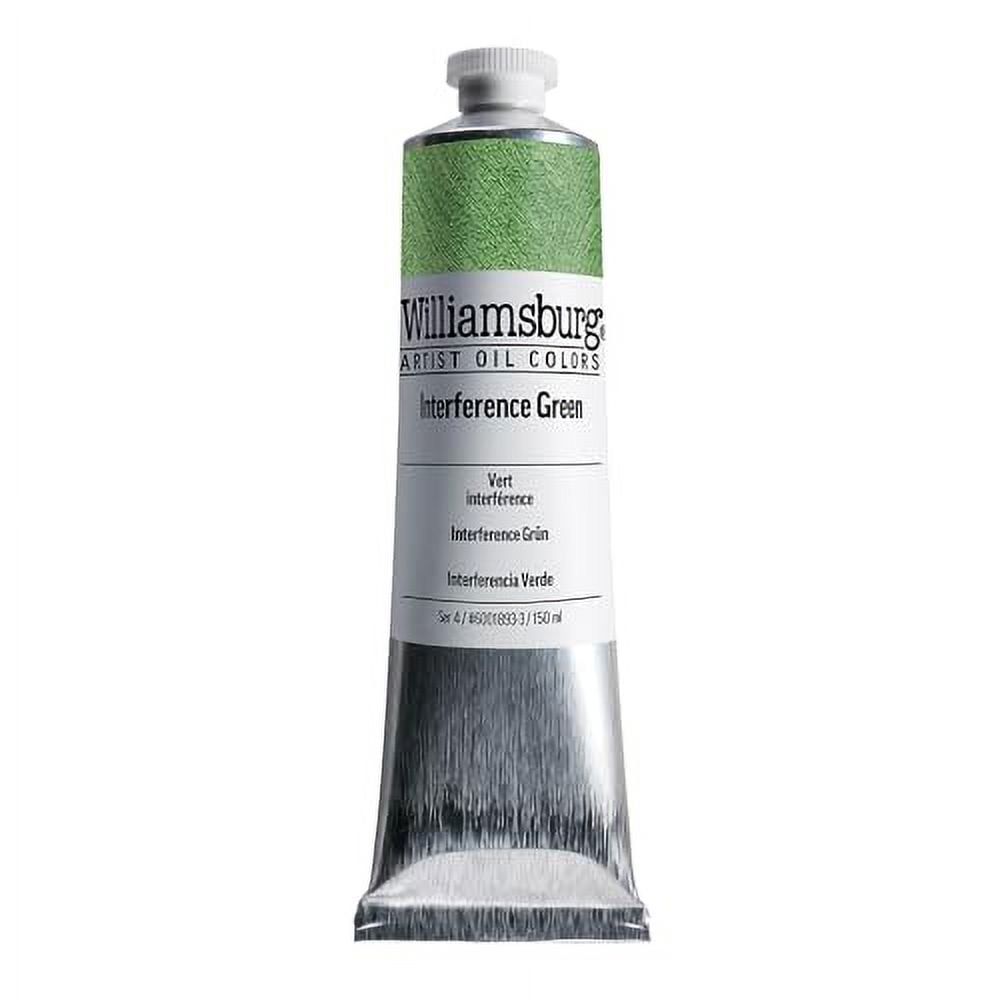 Williamsburg Artist Oil Colors by GOLDEN, Interference Green, 150 ml ...