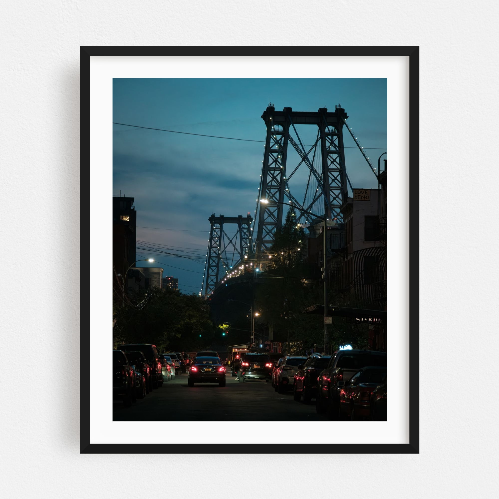 The Williamsburg Bridge - Brooklyn New York Photography Bridge City Nightlife Street Photography ...